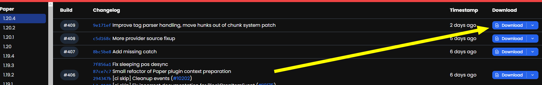 Como mudar a versão do Servidor Java - Biblioteca de cunoștințe - BedHosting